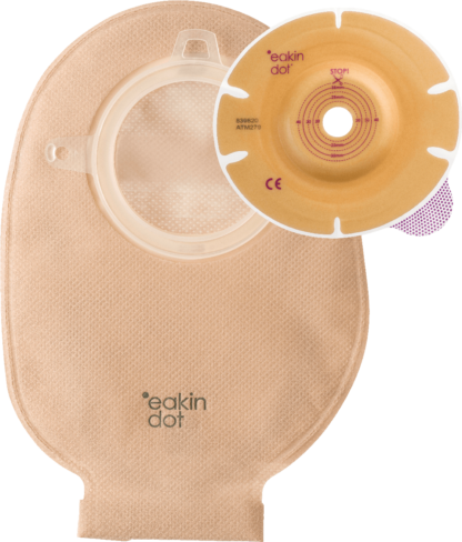 Stoma case study | Retracted stoma and parastoma hernia | eakin®