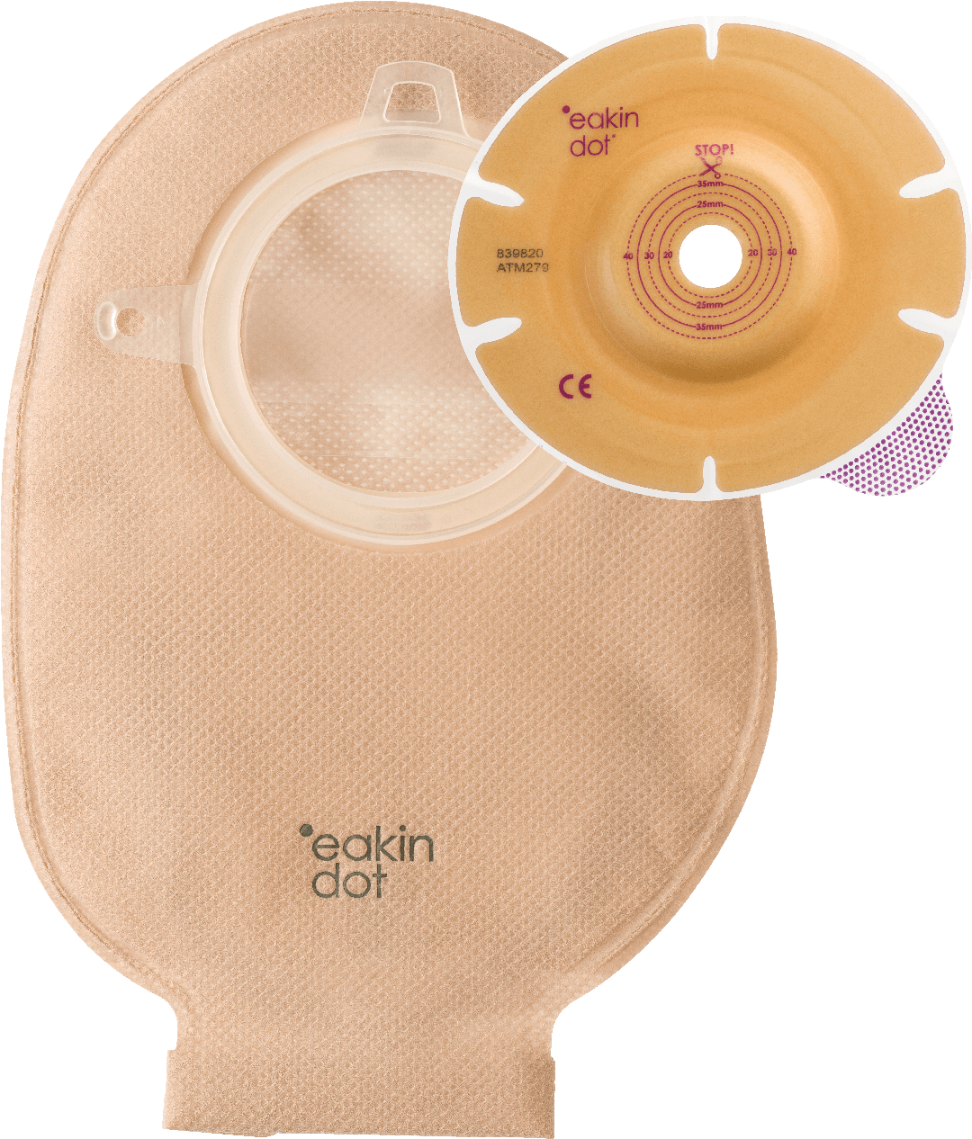 Stoma case study | Retracted stoma and parastoma hernia | eakin®